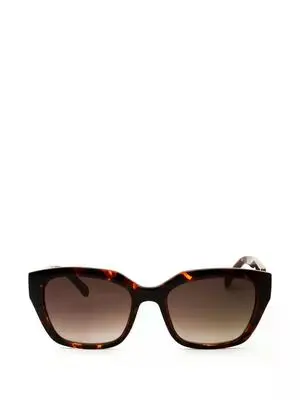 Fossil Noor Rectangle-frame Sunglasses - Brown