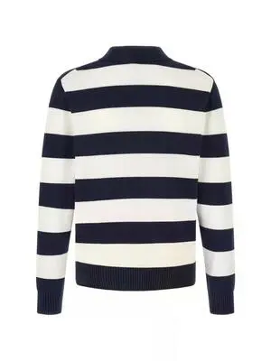 Lacoste Striped Polo-collar Long-sleeves Polo Shirt