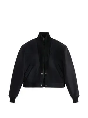 MAISON MARGIELA Zip-fastening Bomber Jacket - Black
