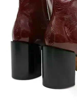 MAISON MARGIELA Piped Square-toe Ankle Boots