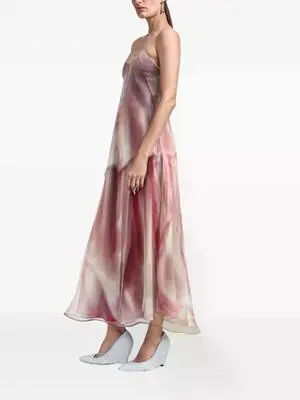 MAISON MARGIELA Porcelain Print Midi Dress