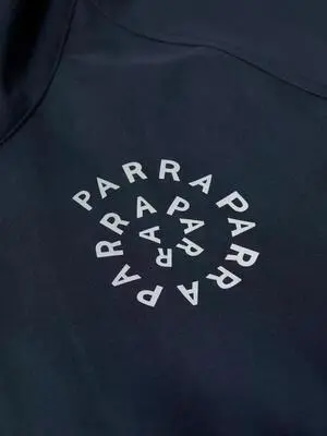 PARRA Circular Logo-print Hooded Coat