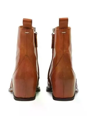 MAISON MARGIELA Western Flame-appliqué Ankle Boots