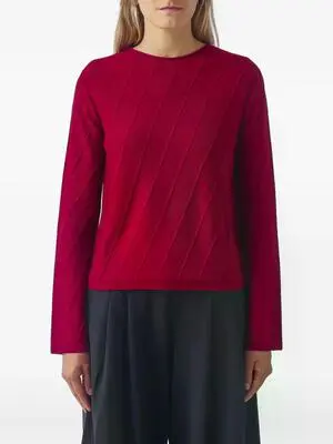 Max Mara Giochi Diagonal-ribbed Sweater