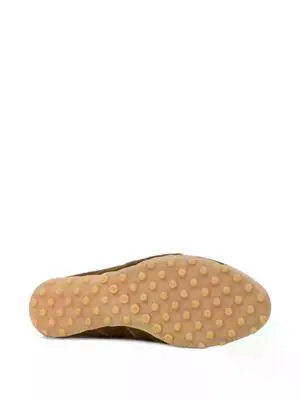 MAISON MARGIELA Sprinters Panelled Leather Sneakers - Brown