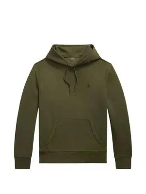 Polo Ralph Lauren Logo-embroidered Drawstring Hoodie - Green