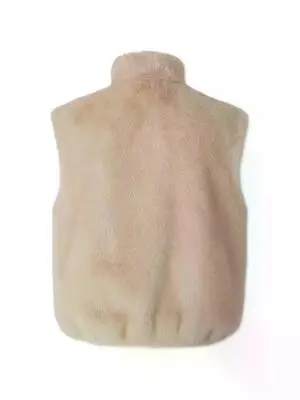 Herno Faux-fur Gilet - White