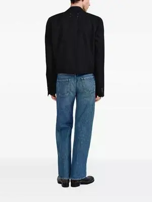 MAISON MARGIELA Cropped Double-breasted Tuxedo Jacket