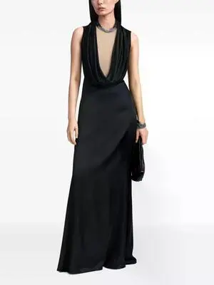 MAISON MARGIELA Cowl-neck Maxi Dress