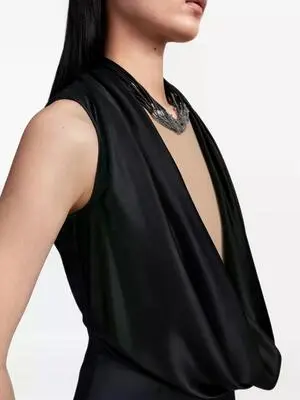 MAISON MARGIELA Cowl-neck Maxi Dress