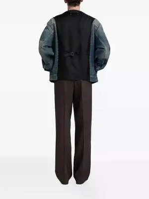 MAISON MARGIELA Bi-material Denim Jacket