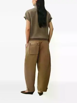 LESS Raglan-sleeve Short-sleeve Sweater
