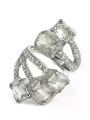 MAISON MARGIELA Glass-embellishment Ring