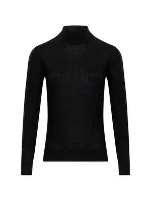 Tagliatore Ribbed-knit Roll-neck Sweater