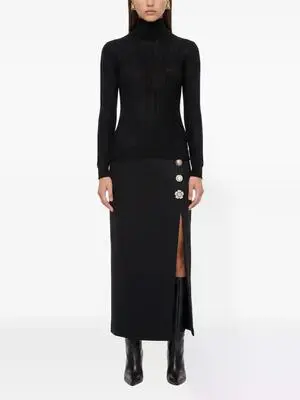 Tagliatore Ribbed-knit Roll-neck Sweater