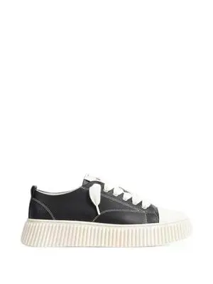 RHUN Leather Sneakers - Black