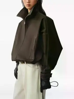LESS T-silhouette Dolman-sleeve Jacket