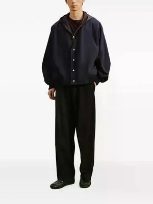 CROQUIS Mock-layer V-neck Jacket