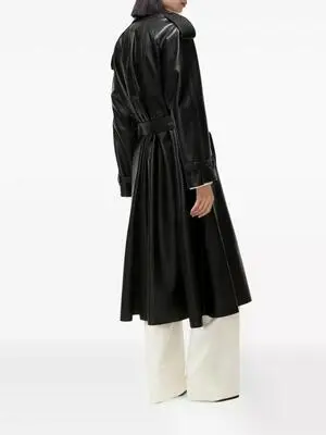 Burberry Leather Lemlair Coat