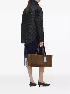 JNBY Embroidered Mesh-overlay Midi Skirt