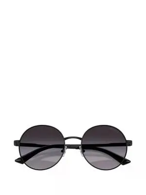 JIMMY CHOO Glitter-detail Round-frame Sunglasses