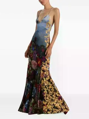 Alice + Olivia Milta Floral-print Maxi Dress
