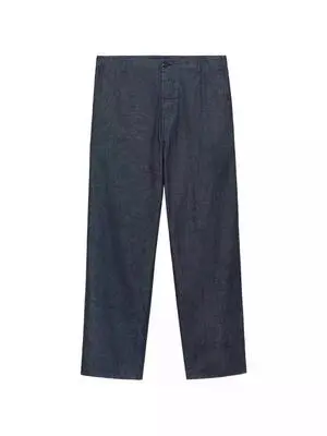 Prada Chambray Pants - Blue