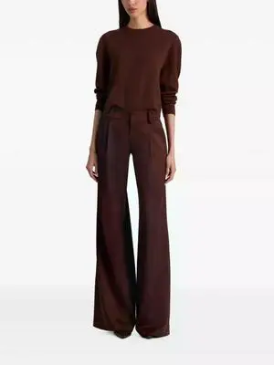 Alice + Olivia Callum Lace-up Sweater