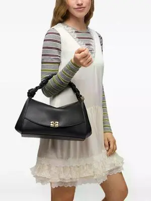 GANNI Bou Grained Shoulder Bag
