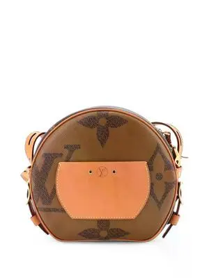 LOUIS VUITTON Boite Chapeau Souple Bag Reverse Monogram Giant Shoulder Bag