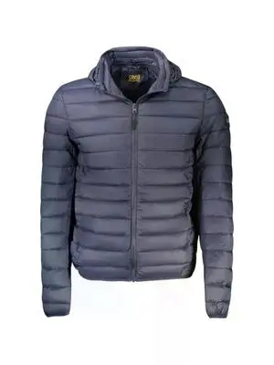 Roberto Cavalli Padded Horizontal-quilting Jacket - Blue