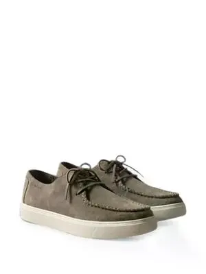 Calvin Klein Moccasin-style Lace-up Sneakers - Green