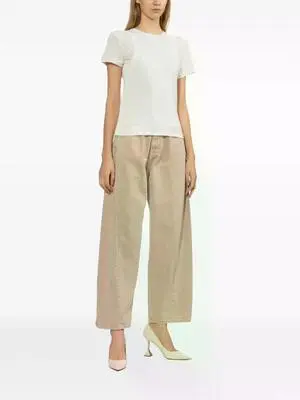 LA PISCINE Shoulder Cut-out T-shirt