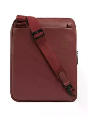 PIQUADRO Leather Messenger Bag