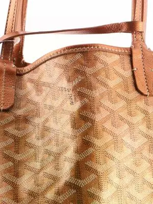Goyard Saint Louis Precious Metals Coated Canvas Pm Tote Bag - Brown