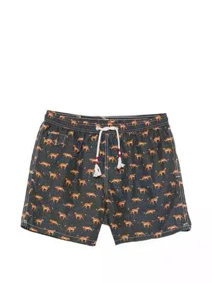 MC2 SAINT BARTH Lighting Micro Fantasy Swim Shorts - Grey