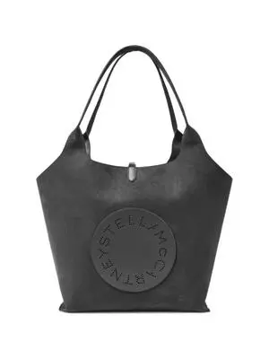 Stella McCartney Logo Reversible Tote Bag - Grey