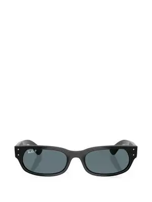 Ray-ban Logo-plaque Sunglasses - Black