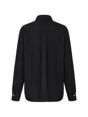 Comme Des Garçons Ruffled Long-sleeve Shirt