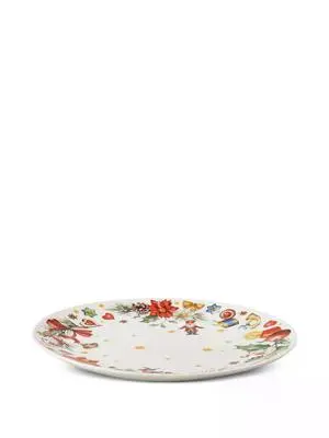 HUTSCHENREUTHER Christmas Songs Biscuit Plate - Multicolour