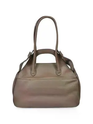 MASU Truffe Logo-print Shoulder Bag - Brown
