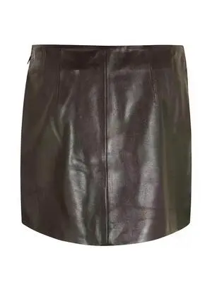 ARMA Melody Leather Mini Skirt