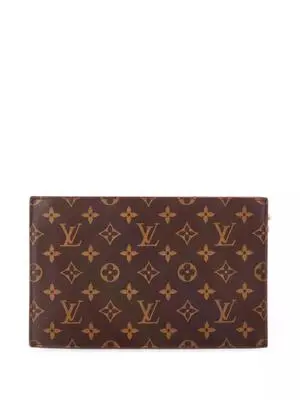 LOUIS VUITTON Legacy Chain Monogram Canvas Clutch Bag