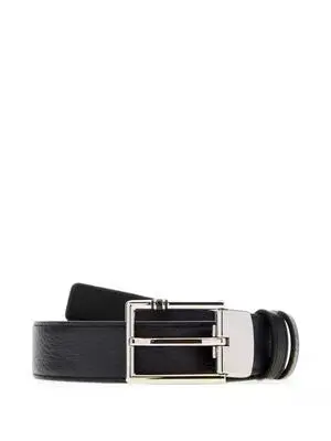 Montblanc Reversible Leather Belt - Black