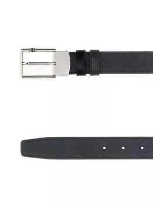 Montblanc Reversible Leather Belt - Black