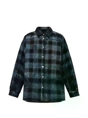 HAIKURE Galaxy Checked Shirt - Blue