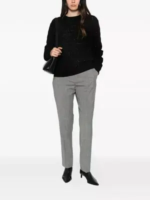 Fabiana Filippi Sequin-embellished Open-knit Sweater