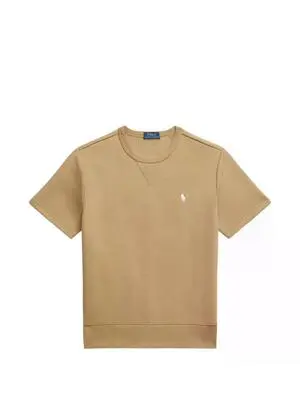 Polo Ralph Lauren Logo-embroidered Short-sleeve T-shirt - Neutrals