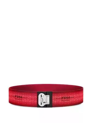 FPM MILANO M Butterfly Logo-print Elastic Luggage Belt - Red