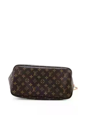 LOUIS VUITTON Neverfull Monogram Canvas Mm Tote Bag - Brown